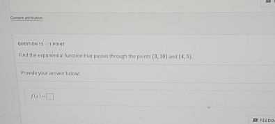 Solved Conens untoutenQutstion is / 1 ﻿pointFind the | Chegg.com