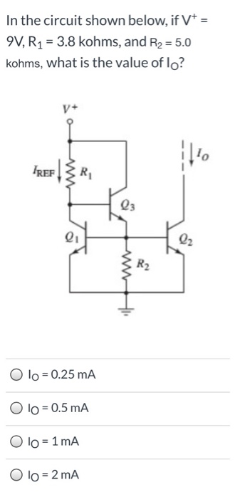 Solved Choose the best answer: A Darlington pair consists of | Chegg.com