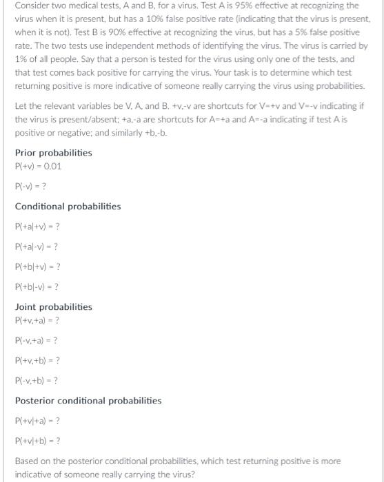 Solved Based on the posterior conditional probabilities, | Chegg.com