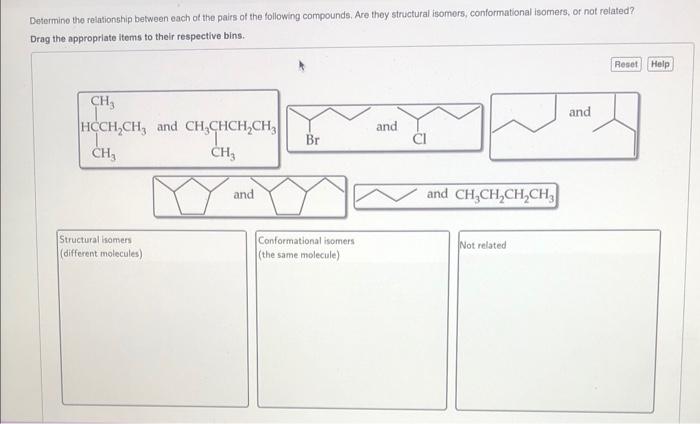 Solved Determine The Relationship Between Each Of The Pairs