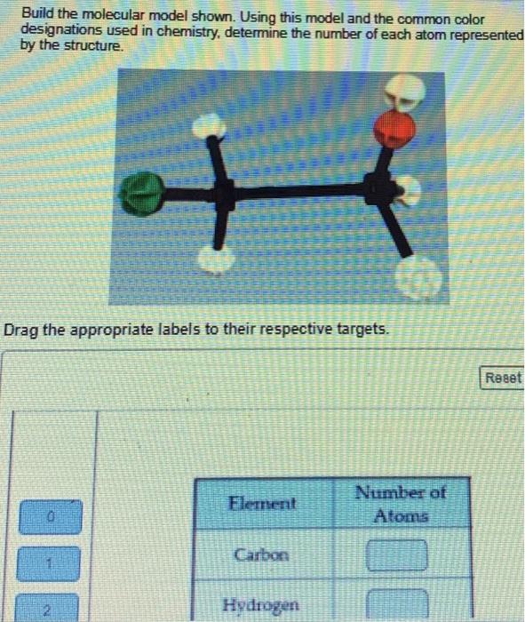 Solved Build the molecular model shown. Using this model and | Chegg.com