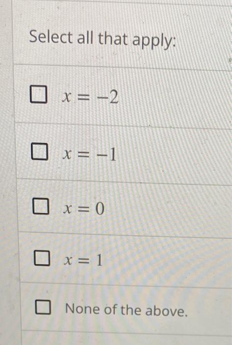 Solved Consider the graph of f′(x) below: Select all of the | Chegg.com