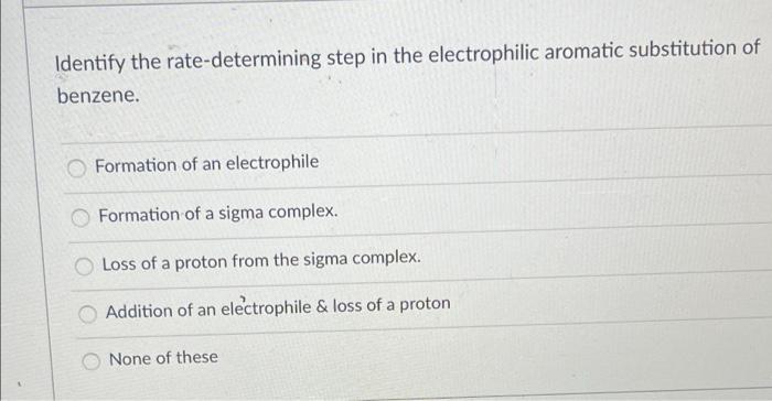 Solved Identify the rate-determining step in the | Chegg.com