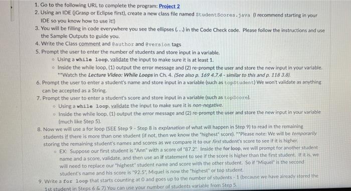 Solved Attached is one coding problem and instructions on | Chegg.com