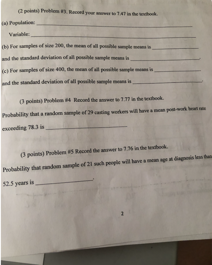 Include units in your final answers, as | Chegg.com
