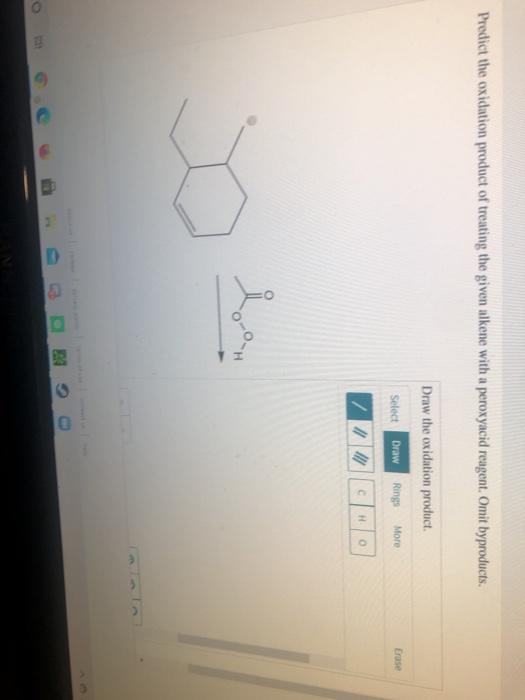 Predict The Oxidation Product Of Treating The Given Alkene With A Peroxyacid Reagent