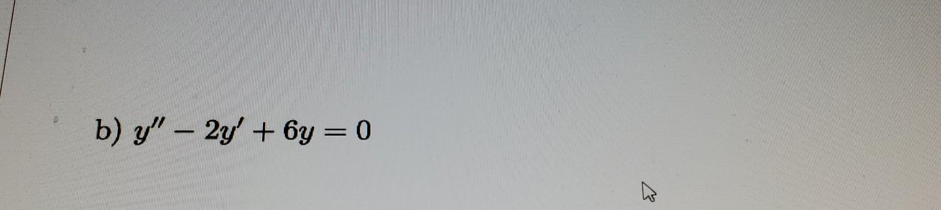 Solved (10 points) Find the general solution to each ODE | Chegg.com