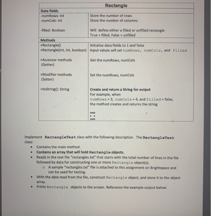 Solved Goals This lab will review general Java programming | Chegg.com