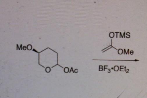 Solved OTMS Me OMe OAC BF3 OEt2 | Chegg.com