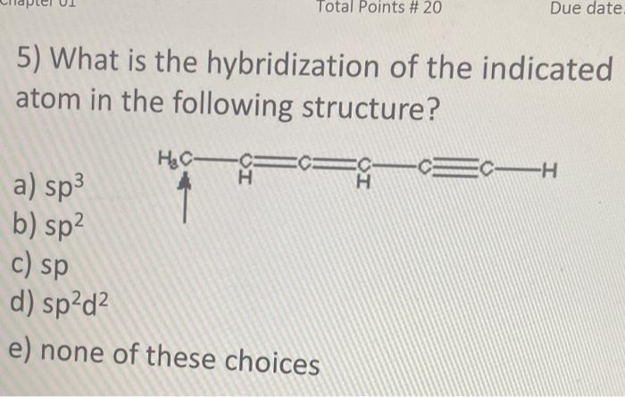 Solved 1) Which of the following is the best Lewis Structure | Chegg.com