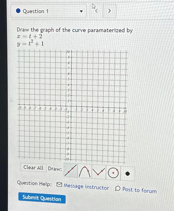 Solved Question 1 - y = Draw the graph of the curve | Chegg.com