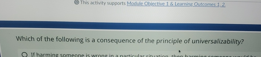 Solved (0) ﻿This activity supports Module Objective 1 ﻿& | Chegg.com