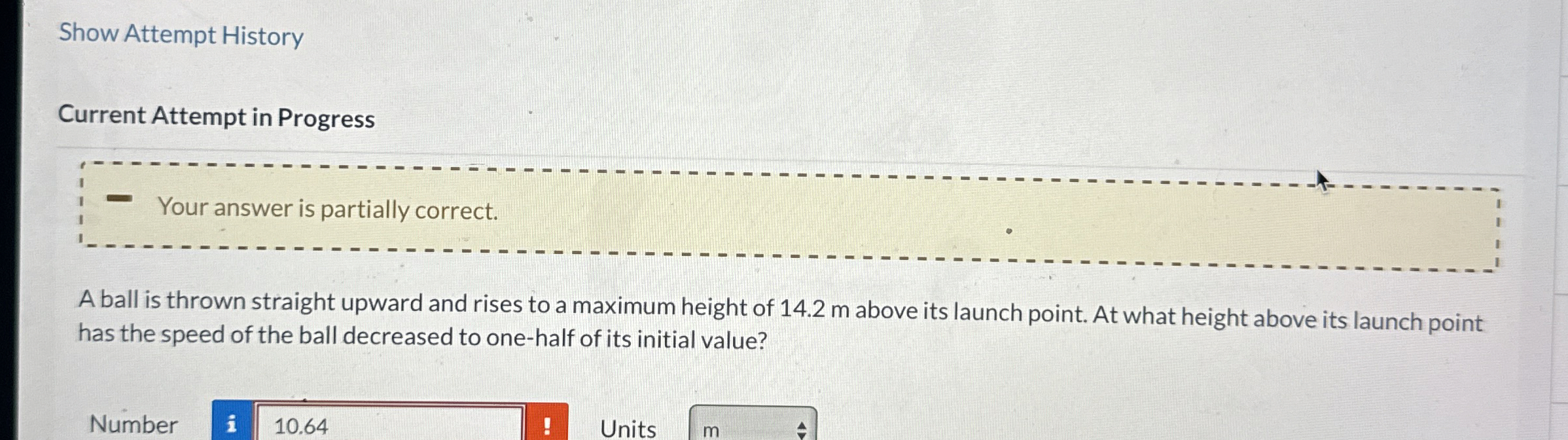 Solved Show Attempt HistoryCurrent Attempt in ProgressYour | Chegg.com
