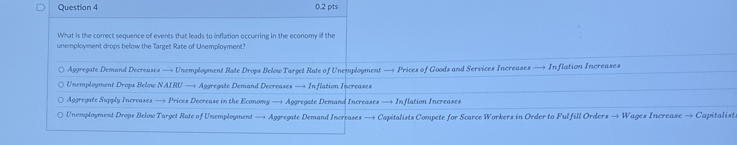 Solved Question 4What is the correct sequence of events that | Chegg.com