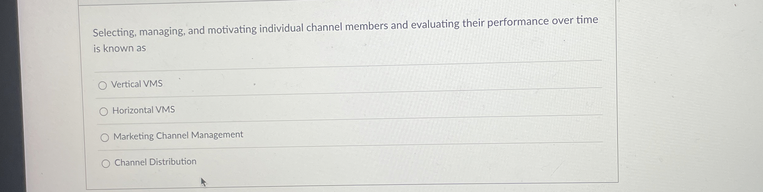 Solved Selecting, managing, and motivating individual | Chegg.com