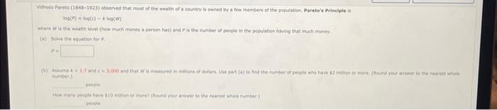 Solved log(b)=log(c)−log(m) (6) solve inetquation tor R. v= | Chegg.com