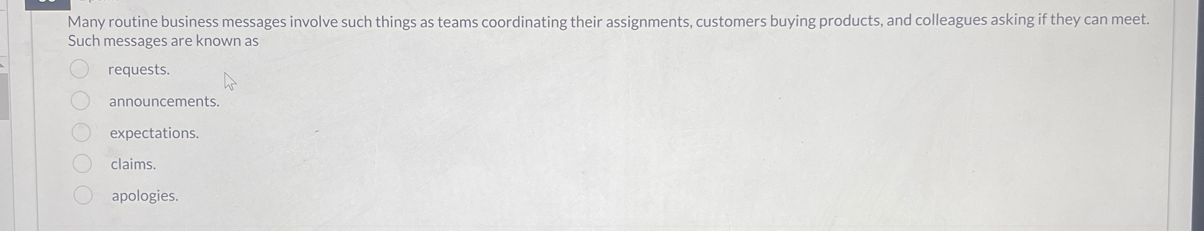 Solved Many routine business messages involve such things as | Chegg.com