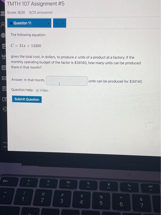 Solved Question 1 Solving Equalities Solve for the variable | Chegg.com