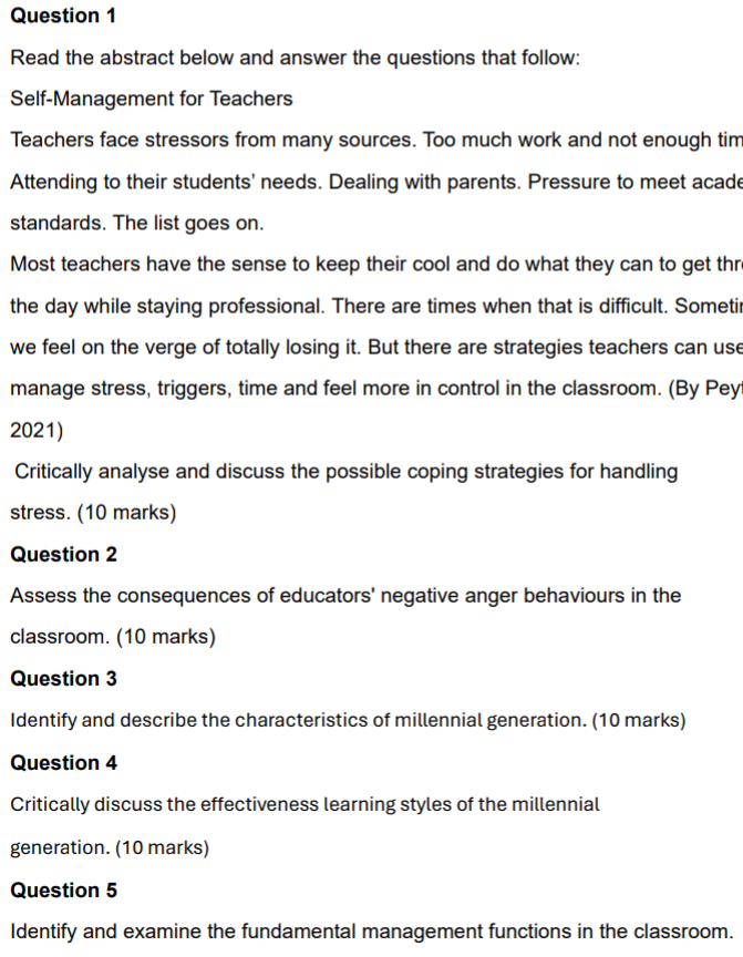 Solved Question 1Read the abstract below and answer the | Chegg.com