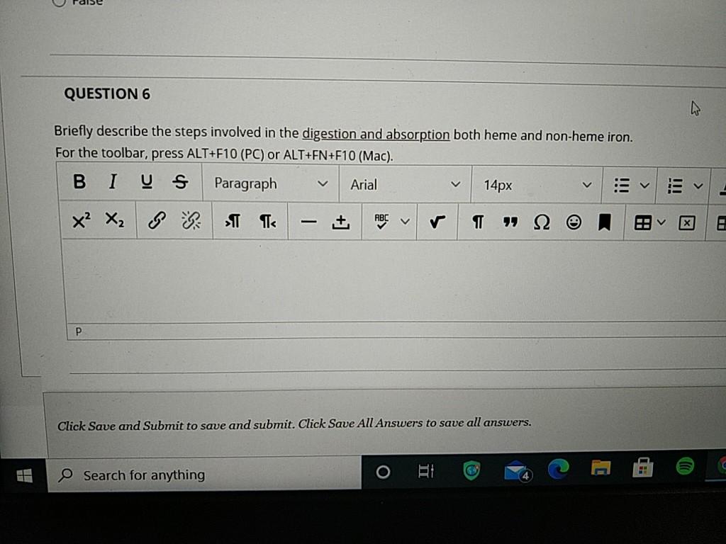 Solved QUESTION 6 Briefly describe the steps involved in the | Chegg.com