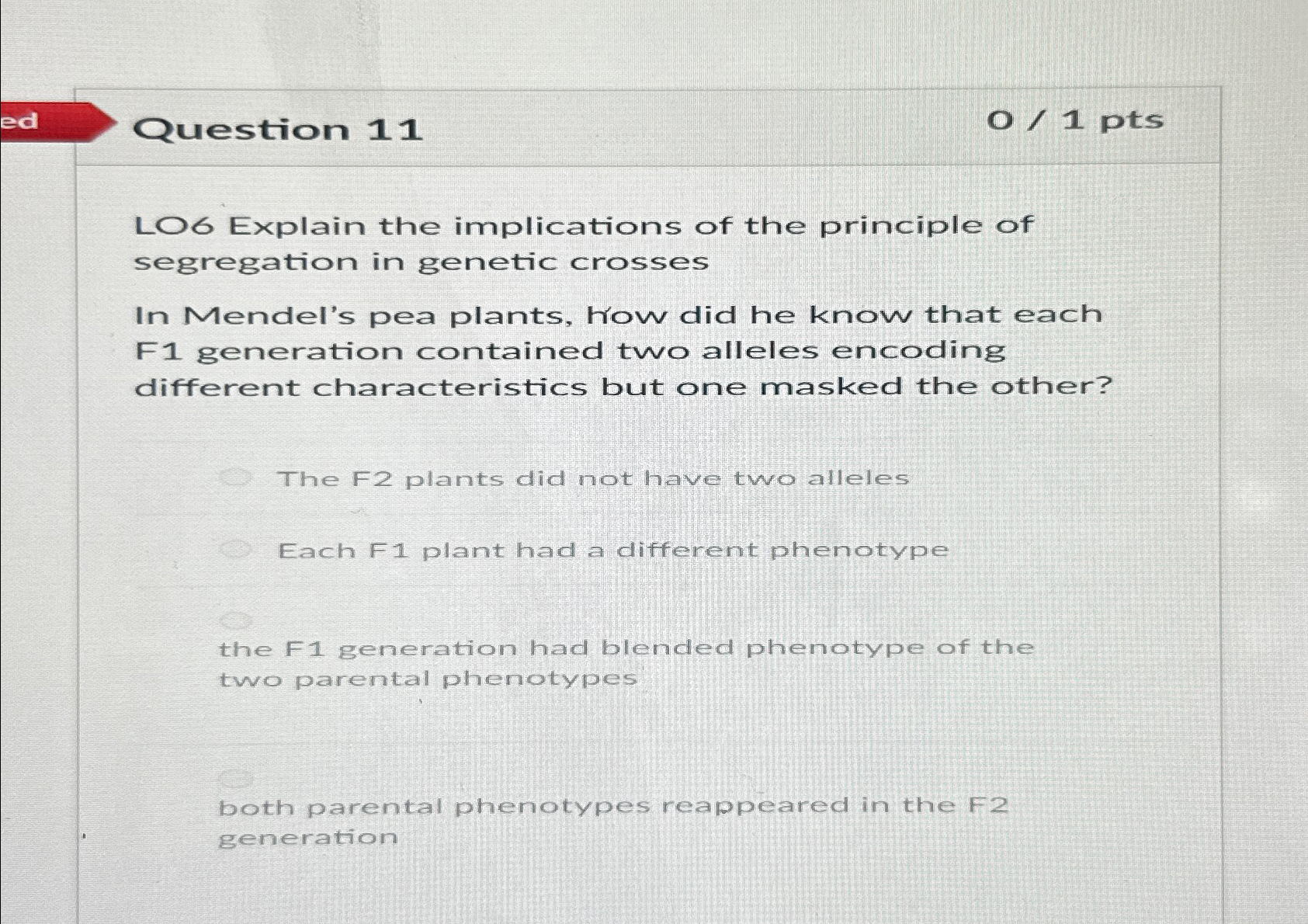 Solved Question 1101 ﻿ptsL06 ﻿Explain the implications of | Chegg.com