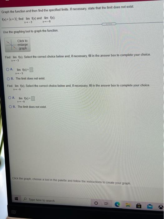 Solved Graph the function and then find the specified | Chegg.com