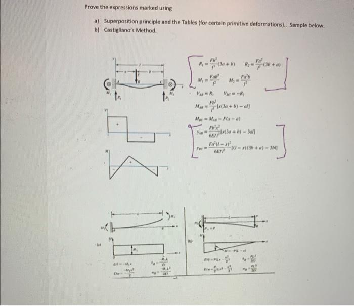 Prove the expressions marked using a) Superposition | Chegg.com