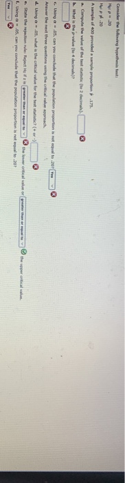 Solved Camber the following pothesis Hp.20 HP 4.20 Asample | Chegg.com