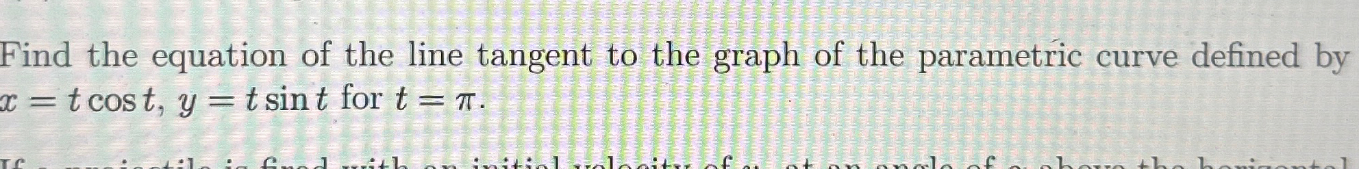Solved Find the equation of the line tangent to the graph of | Chegg.com