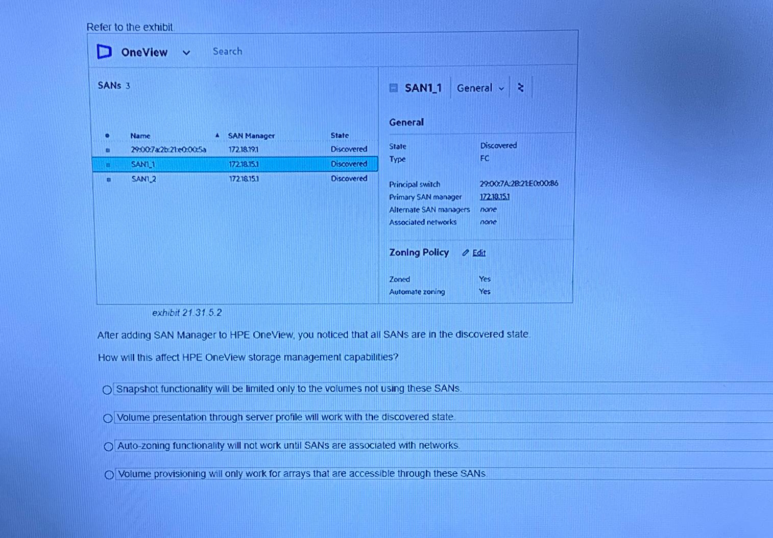 Solved Refer to the exhibitexhibit 21.31 .5 .2After adding | Chegg.com