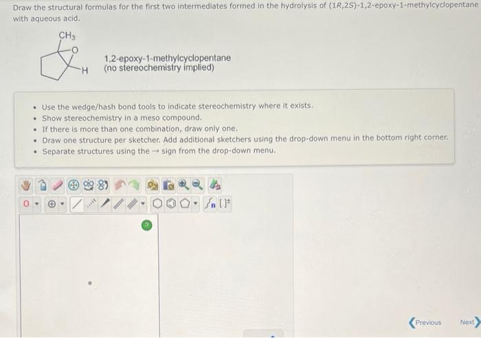 Solved Draw the structural formulas for the first two | Chegg.com
