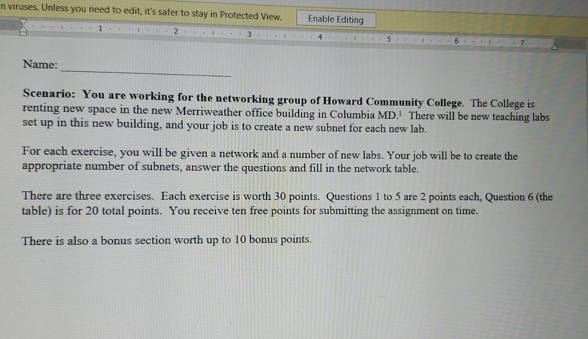 Solved Scenario: You are working for the networking group of | Chegg.com