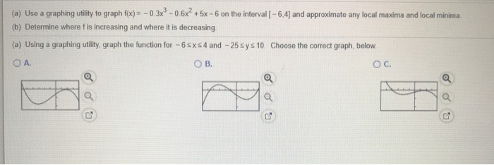 Solved (a) Use a graphing utility to graph f(x) = | Chegg.com