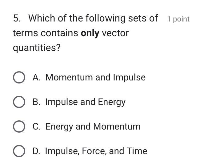 Solved 4. Which of the following best 1 point defines an | Chegg.com