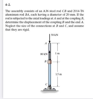 Solved please draw FBD and show all calculationsAluminum | Chegg.com