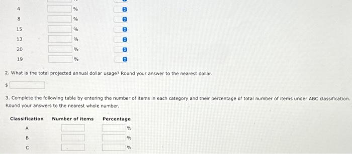 Solved The data for 20 inventoried items of a small company | Chegg.com