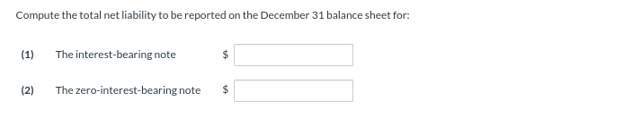Solved Compute the total net liability to be reported on the | Chegg.com