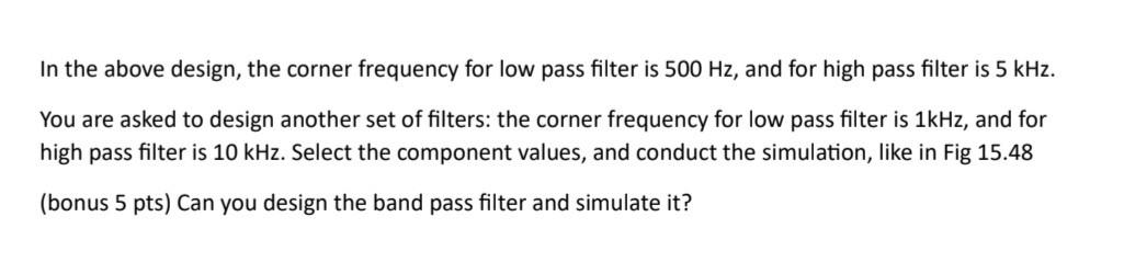 Solved Bass, Treble, and Midrange Adjustment We often wish | Chegg.com