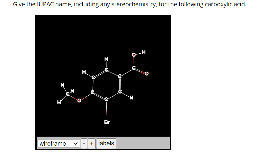 Solved Give the IUPAC name, including any stereochemistry, | Chegg.com