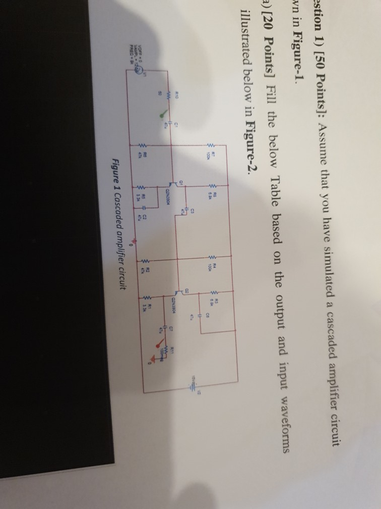 Solved (a) [20 Points) Fill the below Table based on the | Chegg.com