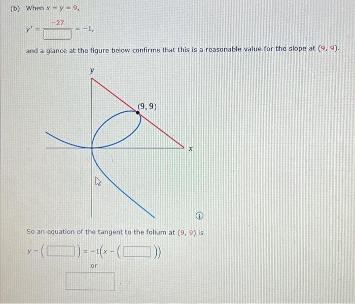 Solved Video Example 4 (a) Find y′ if x2+y3=1 ifry: (b) Find | Chegg.com