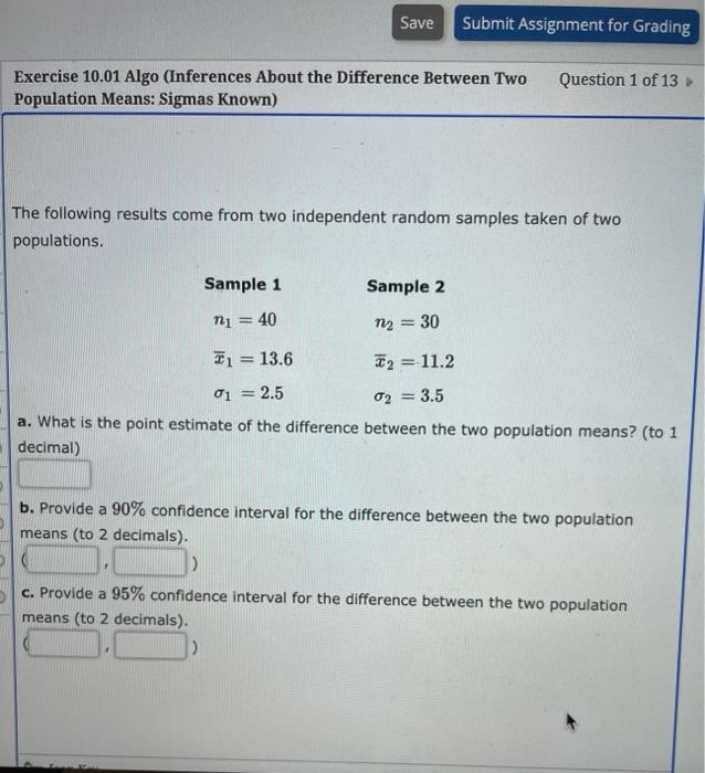 Solved Save Submit Assignment for Grading Exercise 10.01 | Chegg.com