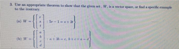 Solved 3. Use an appropriate theorem to show that the given | Chegg.com