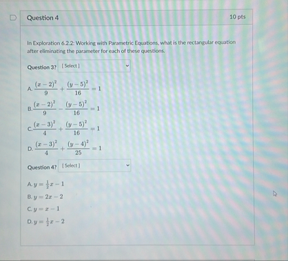 Question 410 ﻿ptsIn Exploration 6.2.2: Working with | Chegg.com