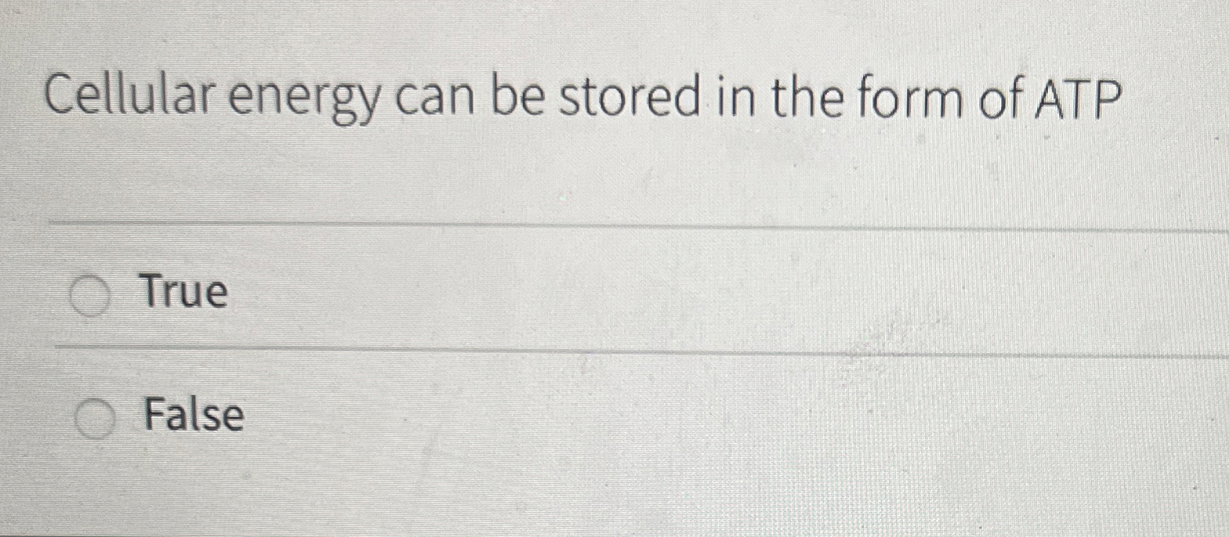Solved Cellular energy can be stored in the form of | Chegg.com