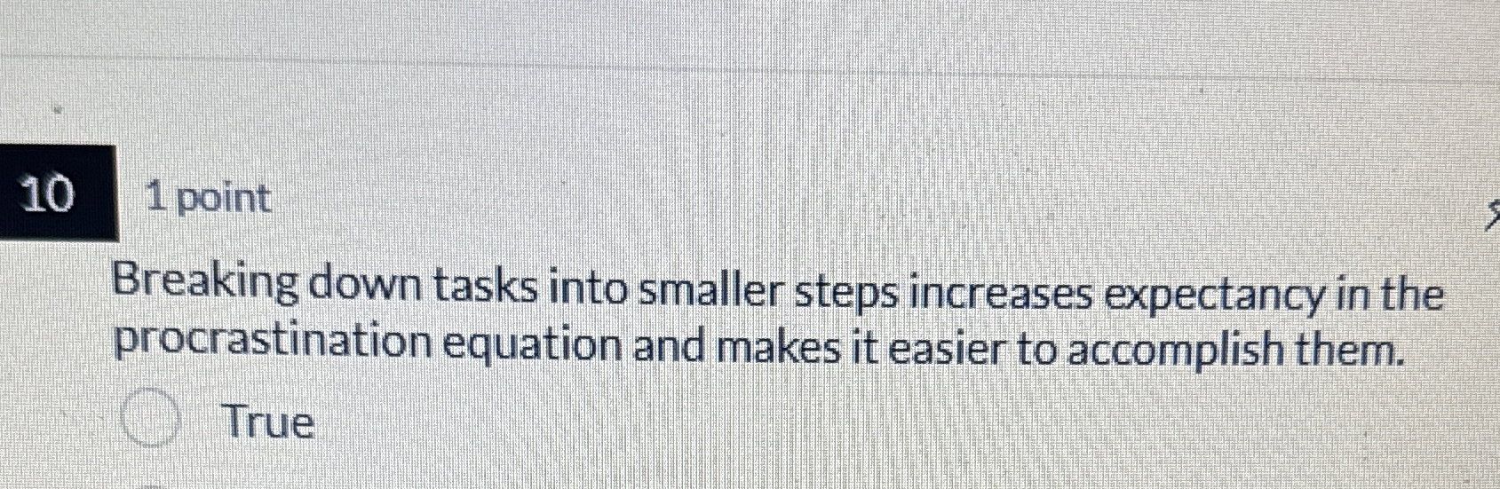 Solved 101 ﻿pointBreaking down tasks into smaller steps | Chegg.com