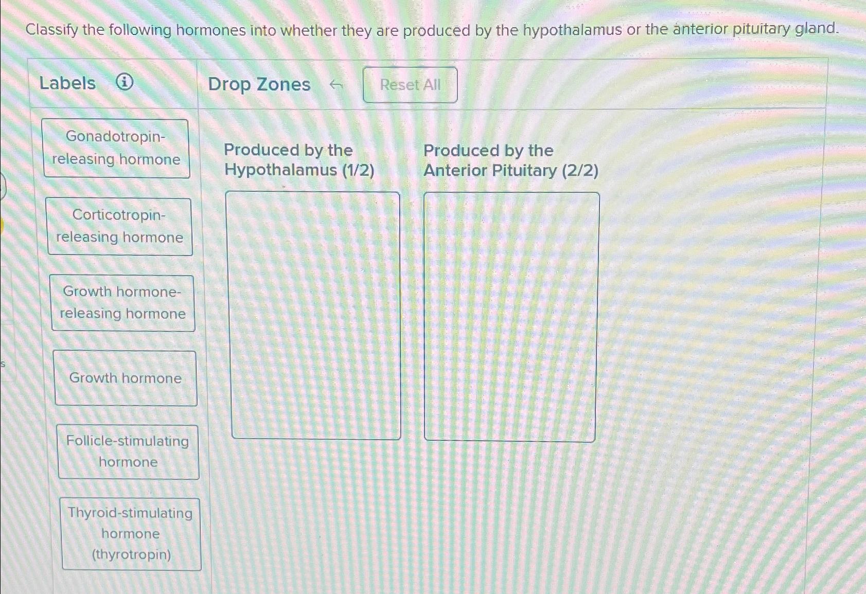 Solved Classify the following hormones into whether they are | Chegg.com