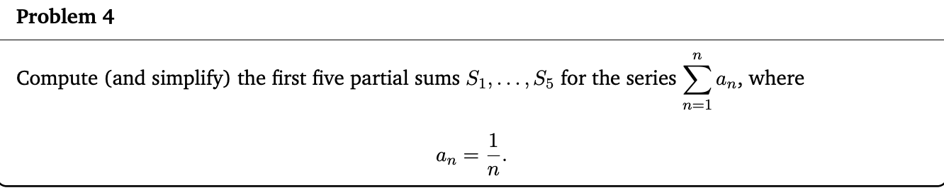 Solved Problem 4Compute (and simplify) ﻿the first five | Chegg.com