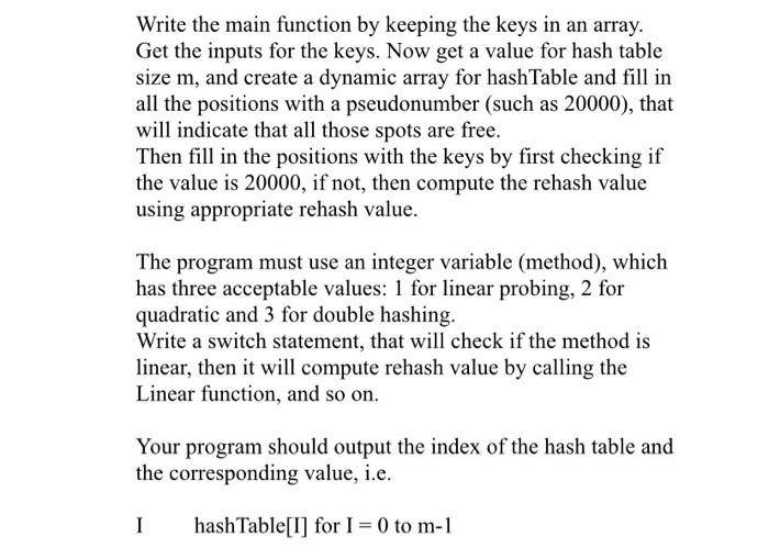 Solved 2 Write A C Program To Implement All The Three