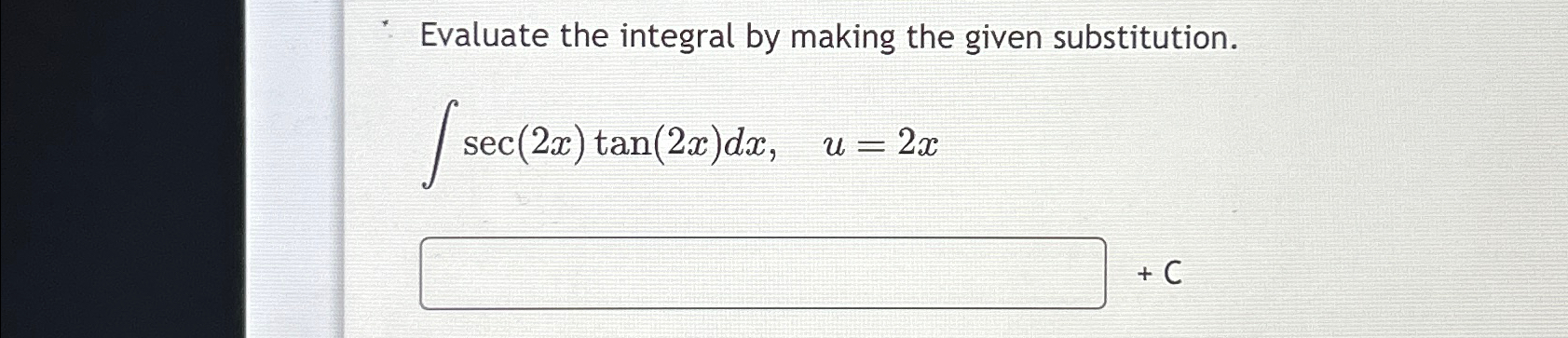 Solved Evaluate the integral by making the given | Chegg.com